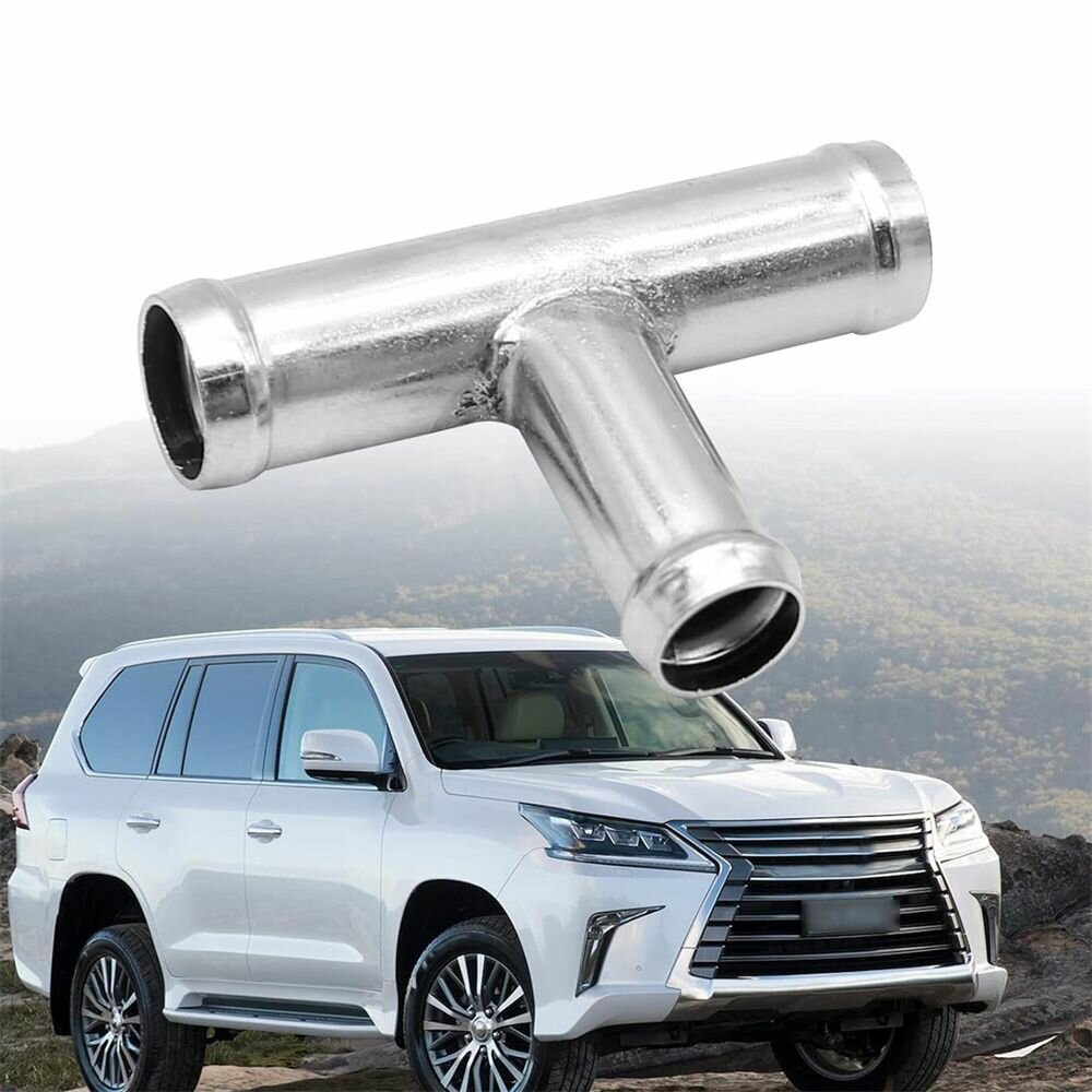 Тройник отопителя Toyota LX450 LX470 - Т-образный патрубок шланга 87248-60460 прямая замена нержавеющая сталь.