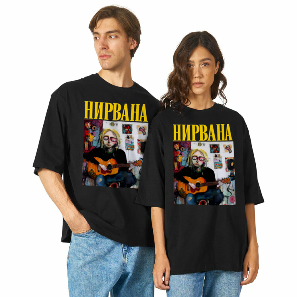 Футболка спортивная Оверсайз