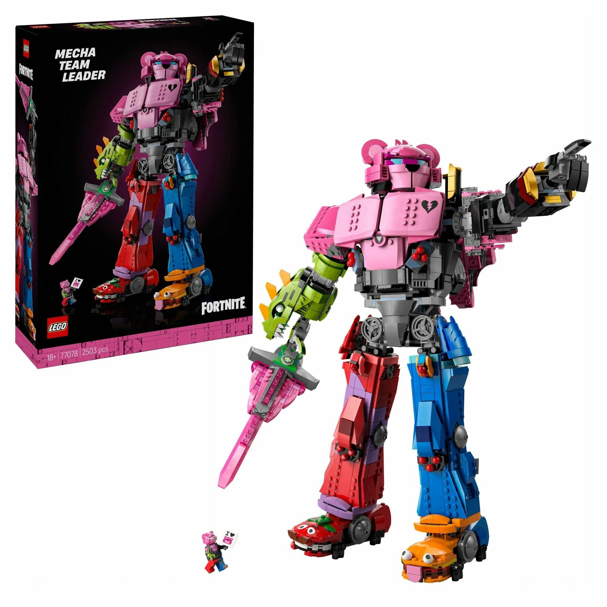 Конструктор LEGO Fortnite 77078 Капитан команды роботов, 2503 дет.