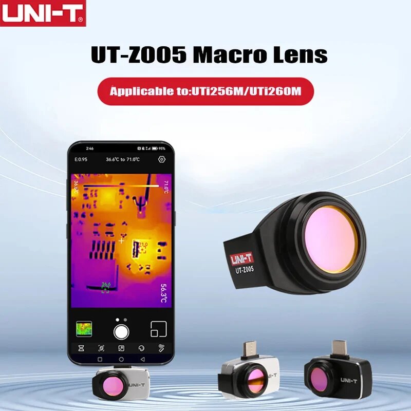 Макрообъектив UNI-T UT-Z005 для тепловизора UTI256M/UTI260M