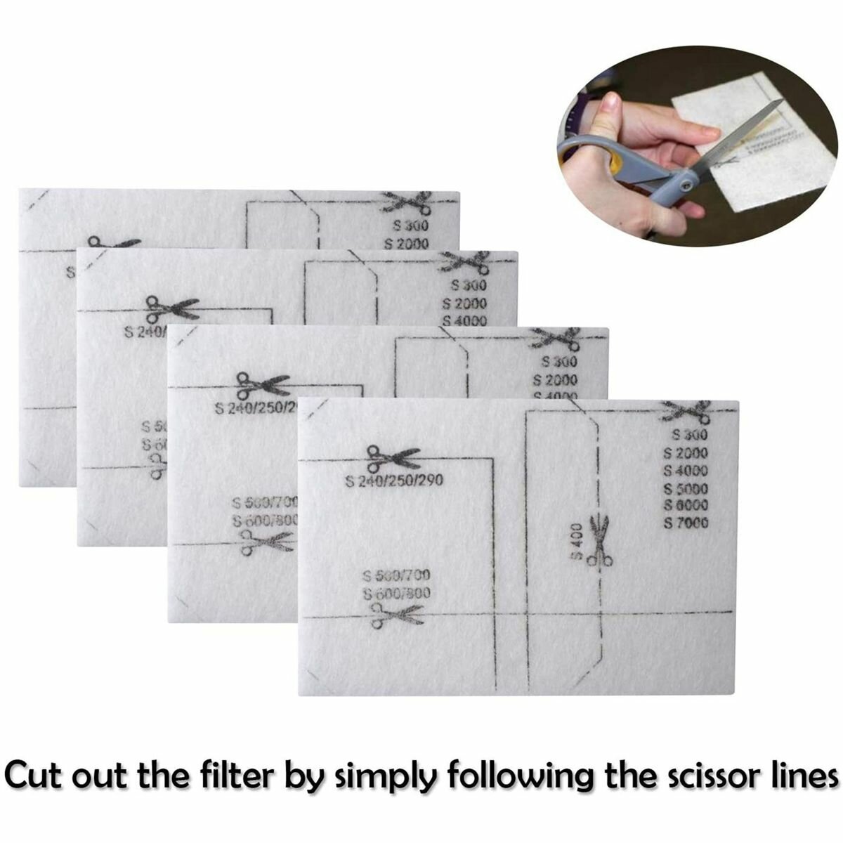 (Y I M W)6713110 Фильтр для очистки воздуха для пылесоса Miele Фильтрующий коврик