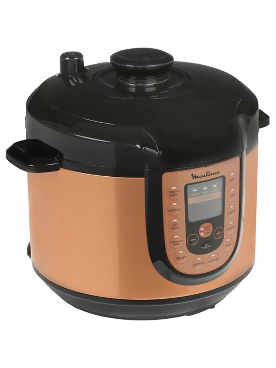 Мультиварка-скороварка Moulinex CE5A0F32 , 21 программа, 5 л, мощность 1000Вт, дисплей, керамика