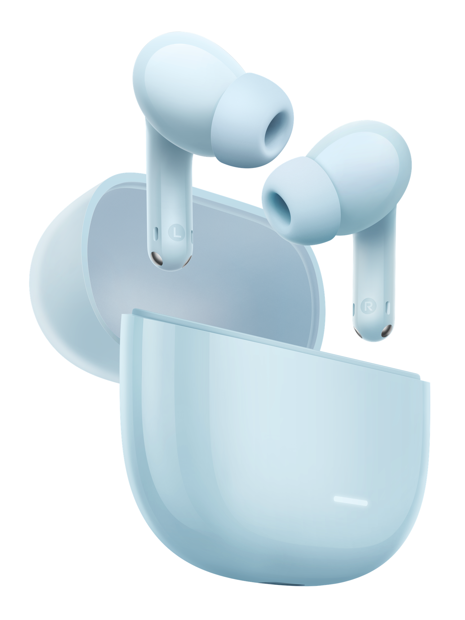 Беспроводные наушники Redmi Buds 8 Lite Blue, голубые, активное шумоподавление