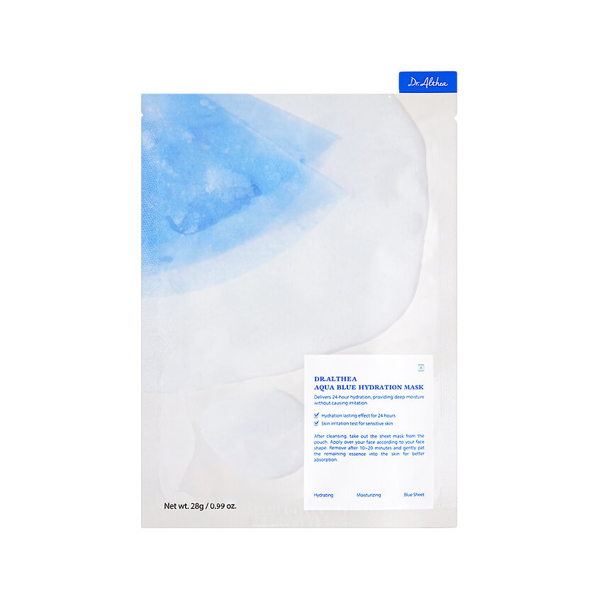 Маска для лица DR. ALTHEA Aqua Blue увлажняющая 28 г