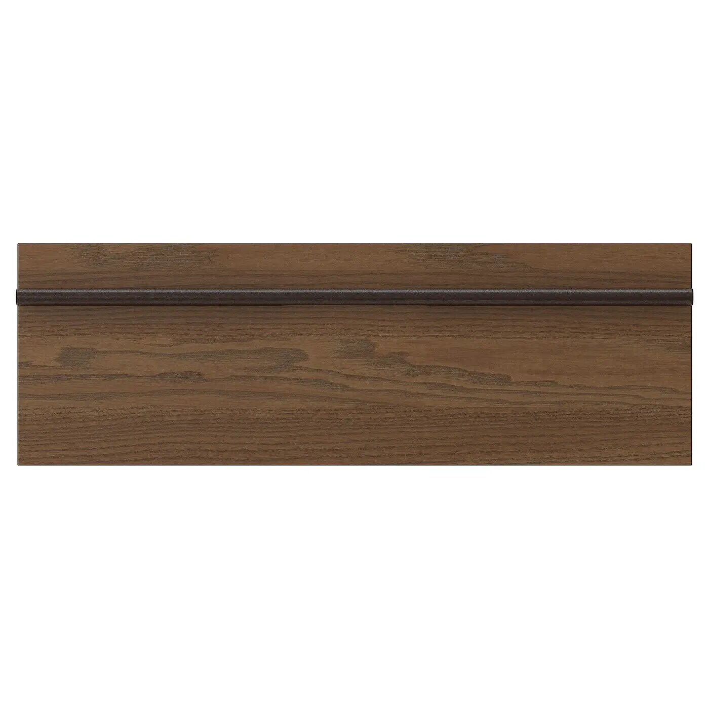 Фронт выдвижного ящика STENSTA, фурнитура из ореха тёмного цвета, 60x20 см