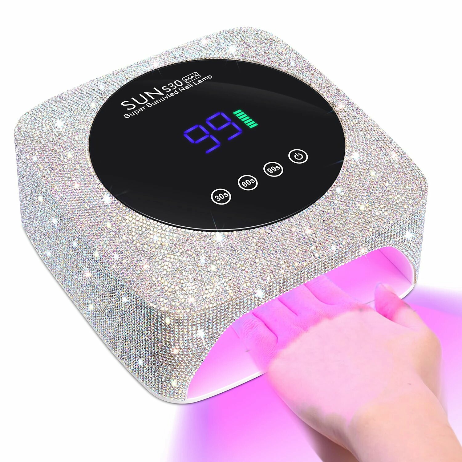 Diamond Design UV LED лампа для ногтей EU