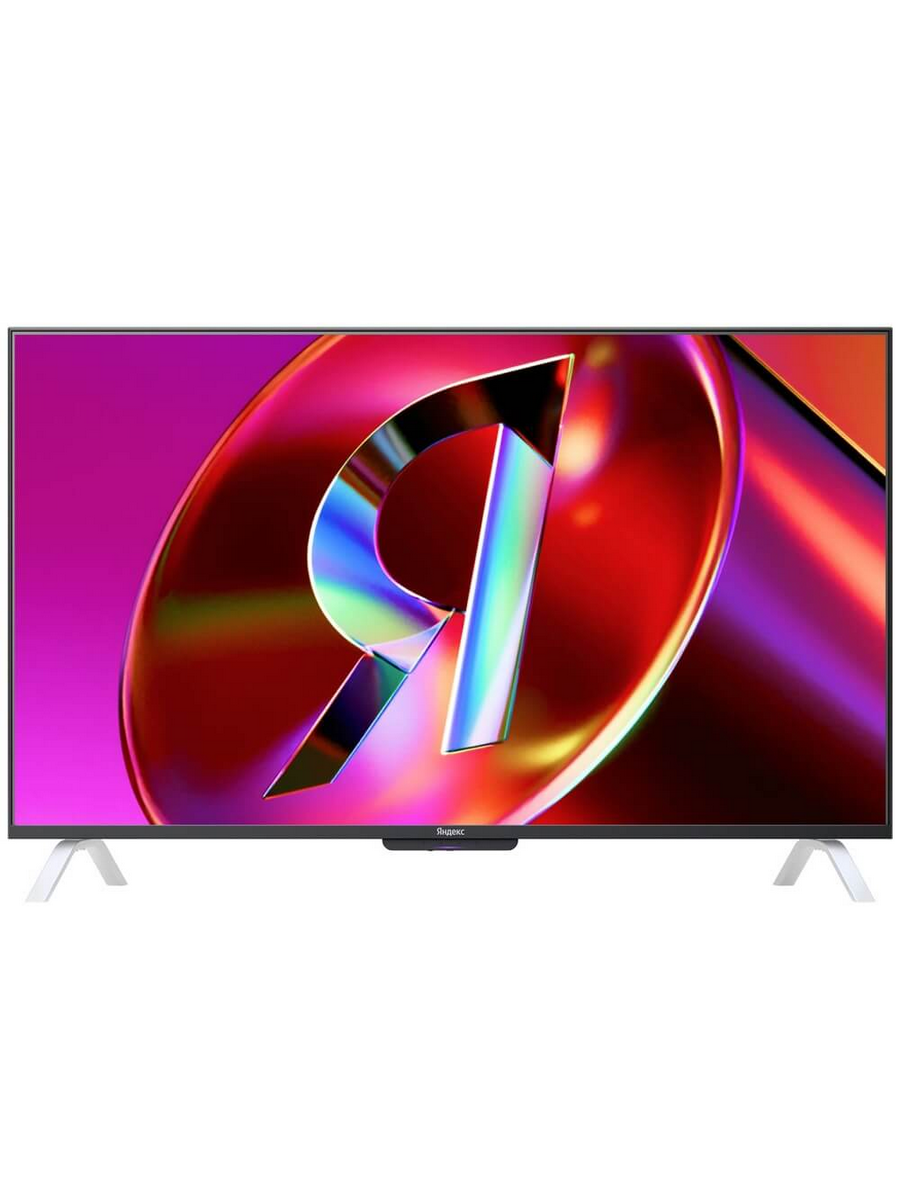 Телевизор Яндекс 65" ТВ Станция 2 с Алисой QLED Черный WiFi, Bluetooth 2xUSB-A, 3xHDMI, Ethernet, WiFi, Bluetooth