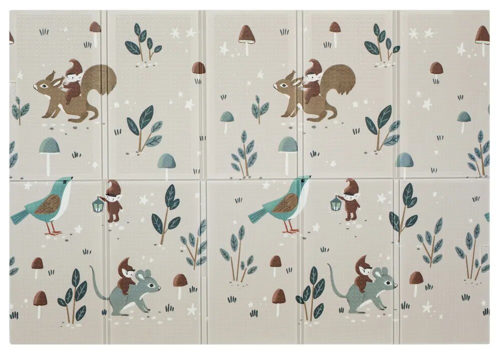 Детский коврик складной Parklon Portable Милые гномы 200x140x1 см