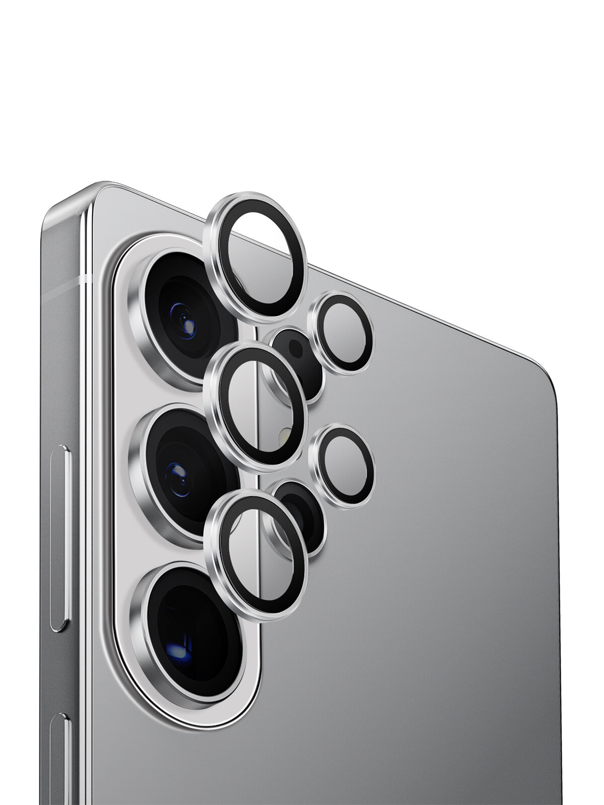 Защитное стекло Uniq для камеры Samsung Galaxy S26 Ultra, OPTIX Camera Lens AluGuard, с антибликовым покрытием