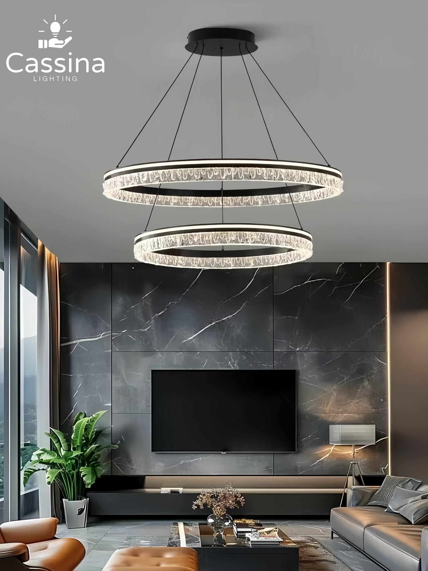 Cassina Люстра, LED, 128 Вт — фото 1