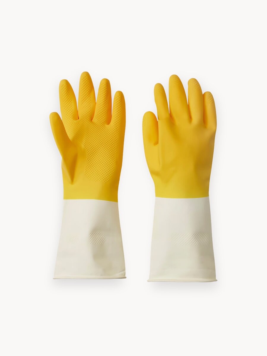 Перчатки резиновые хозяйственные икеа Ринниг / IKEA RINNIG, размер М