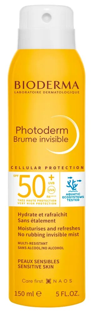Bioderma Фотодерм спрей-вуаль SPF 50+ 150 мл