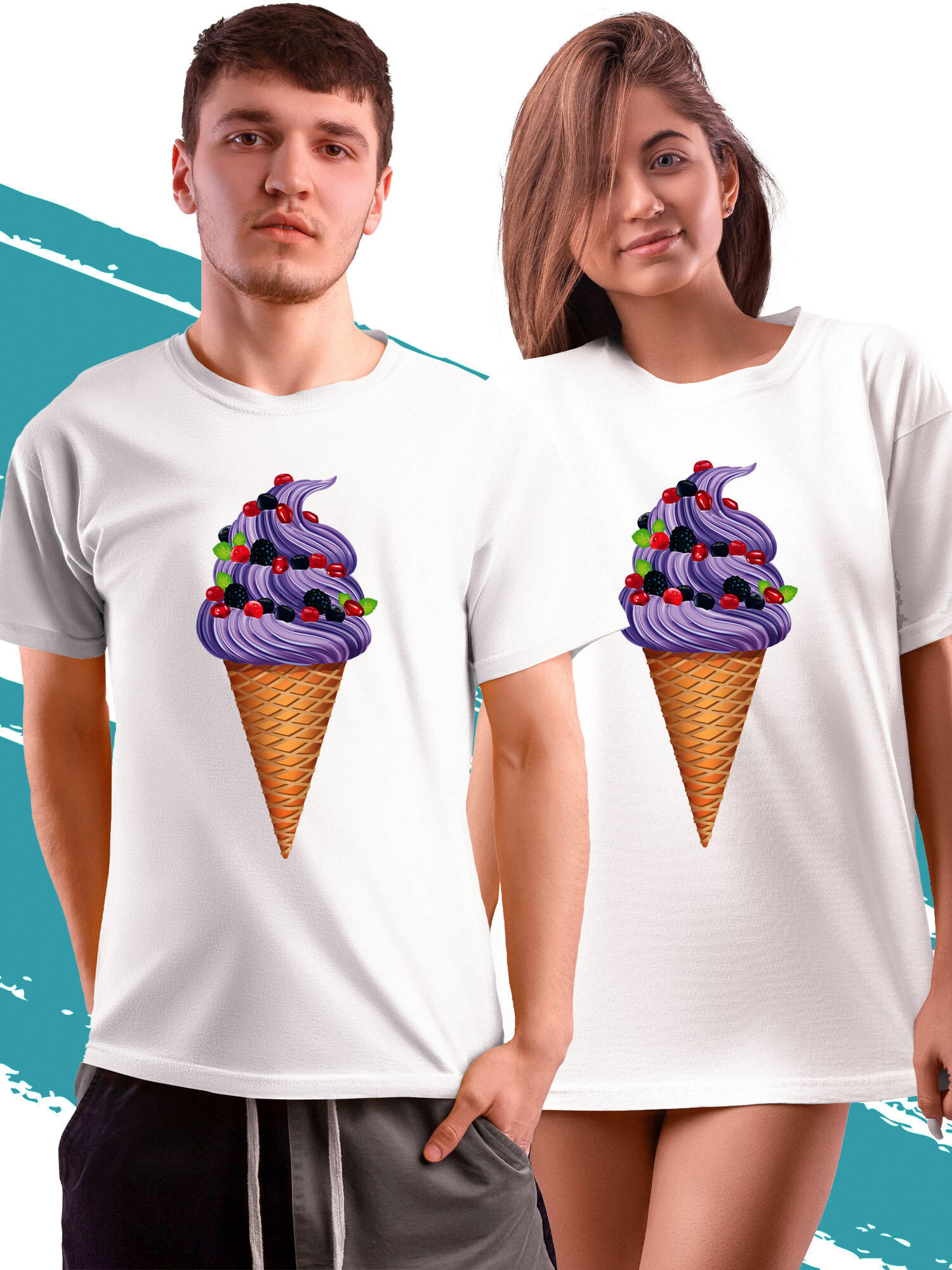 Футболка мороженое