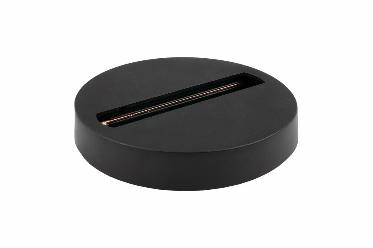 Elektrostandard TRAF-1-BK Одноместный разъем-коннектор трекового светильника черный a047141