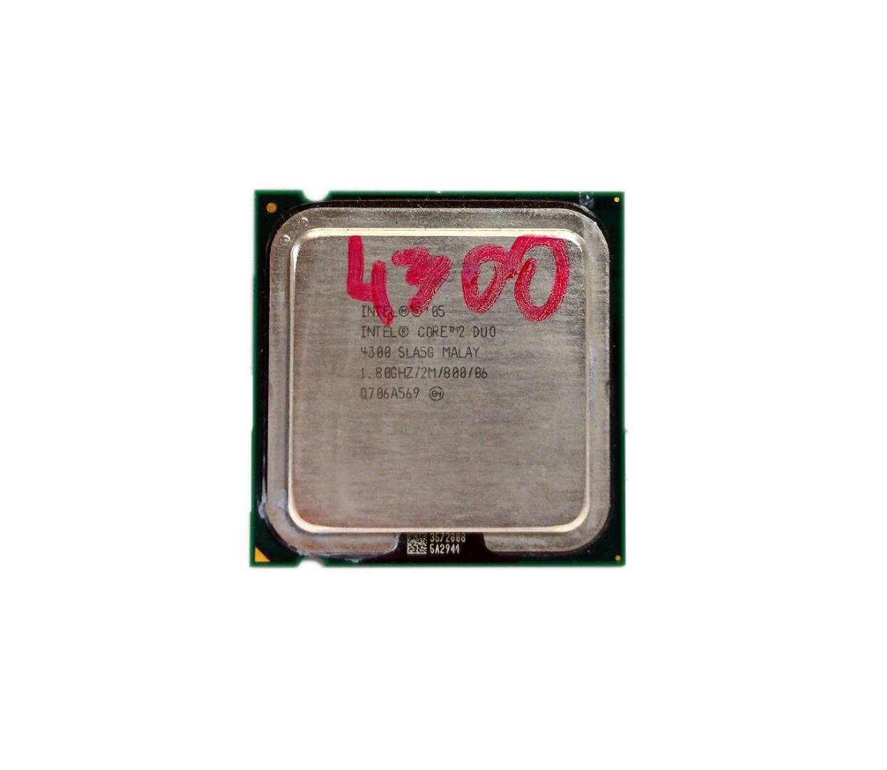 Процессор LGA775 Intel Core 2 Duo E4300 1.80 GHz — фото 1