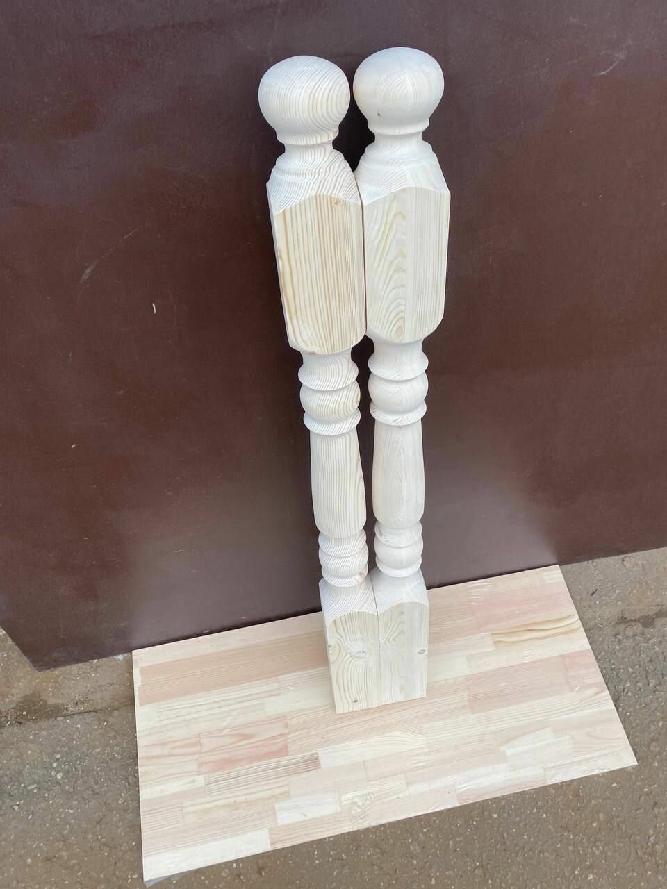 Столб для лестницы начальный 95х95х1200, AB 2 штуки.