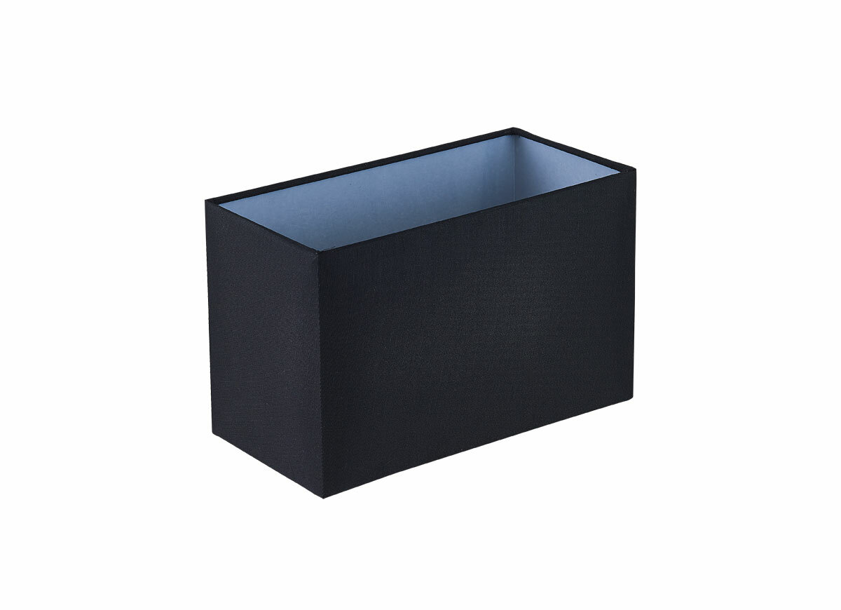 Donolux Абажур прямоугольный, черный, L380*W190*H280мм, для торшера T111048.1B