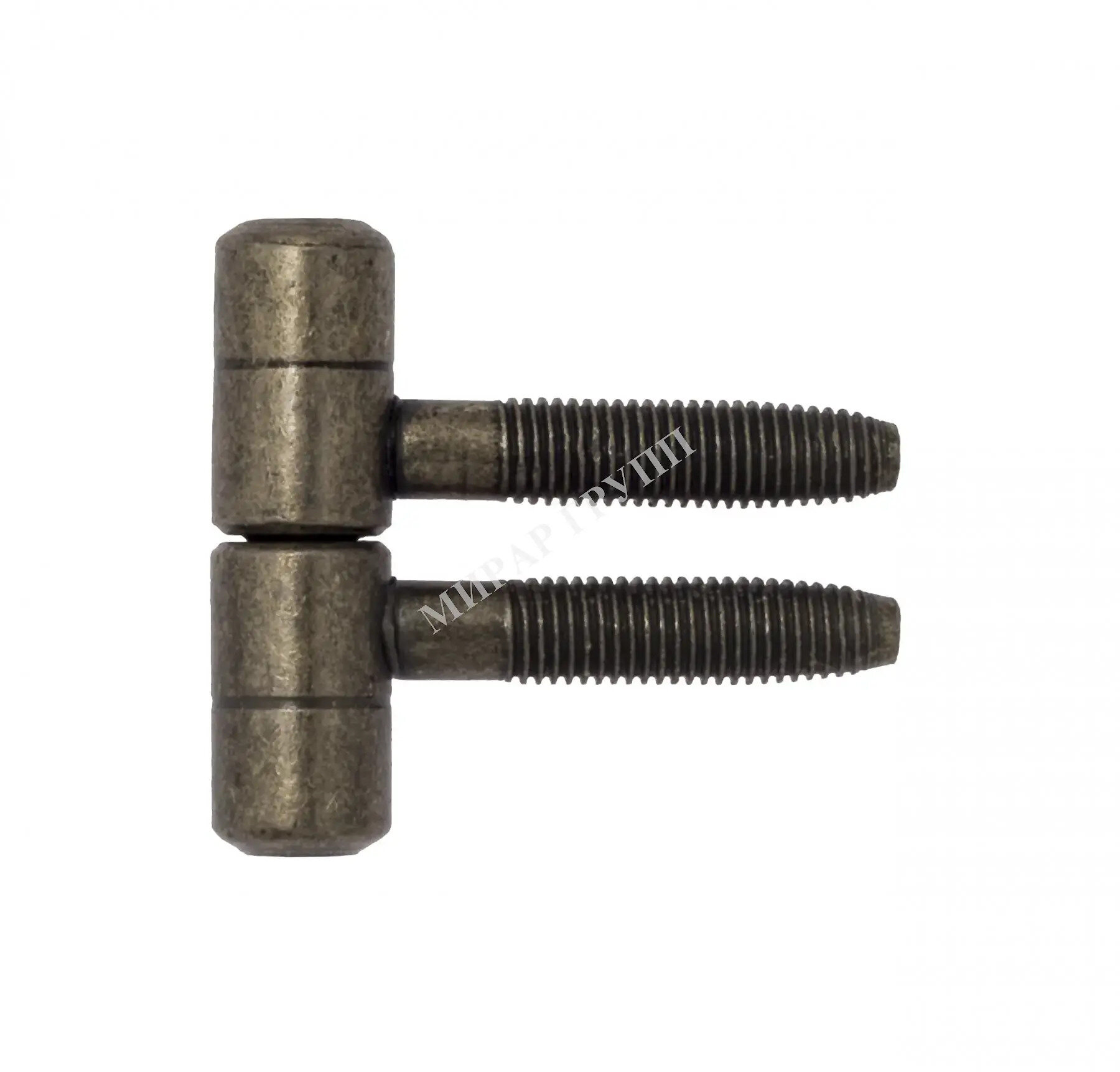 Петля дверная ввертная LaFlorida 150 Ø14 одноштырьковая без пешки (38кг) античная бронза