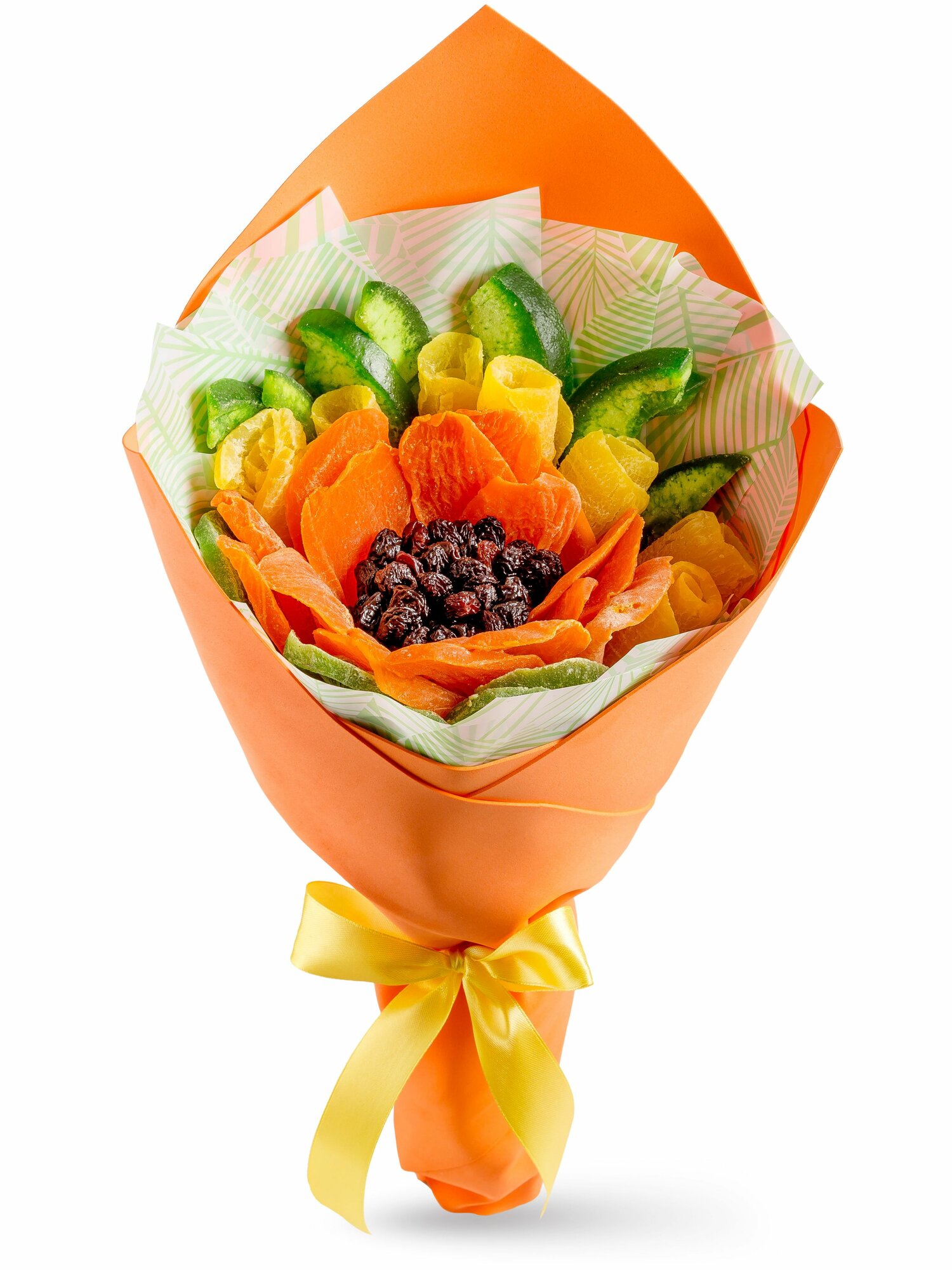 Букет из цукатов и сухофруктов Фруктовые грезы