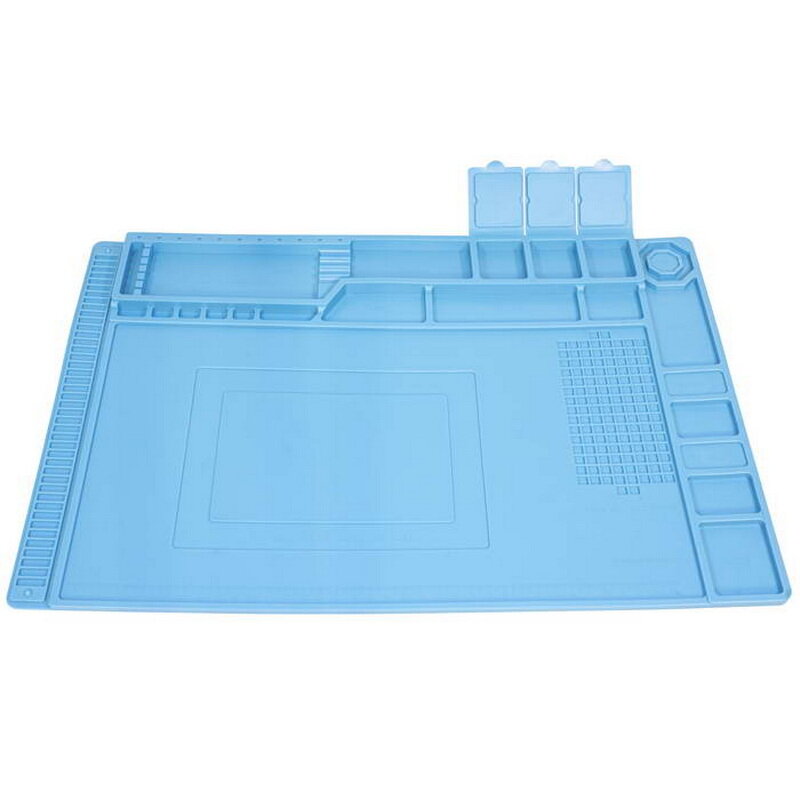 Коврик для пайки термостойкий, силиконовый, 450x300 мм