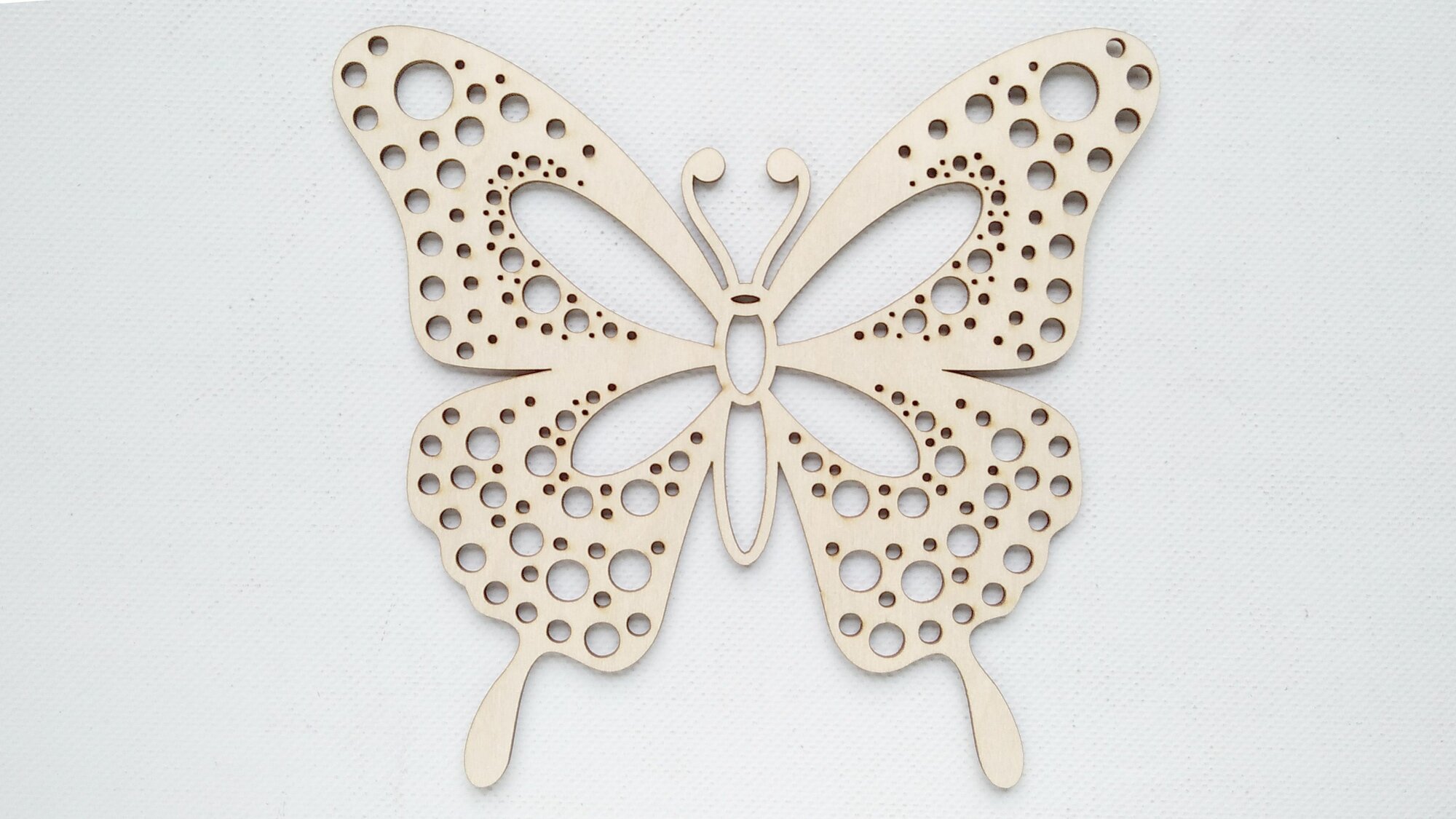 Бабочка - 23х21см - заготовка для декора - панно