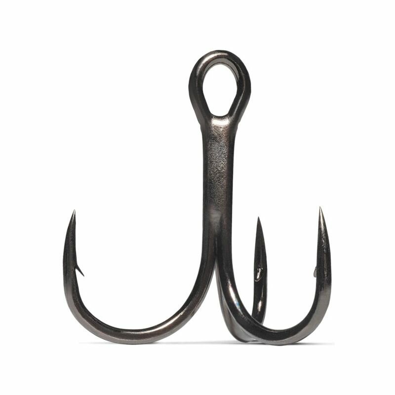Крючок тройной VMC 7548 BN №12, цвет черный никель (5шт), арт.7548BN-12-E