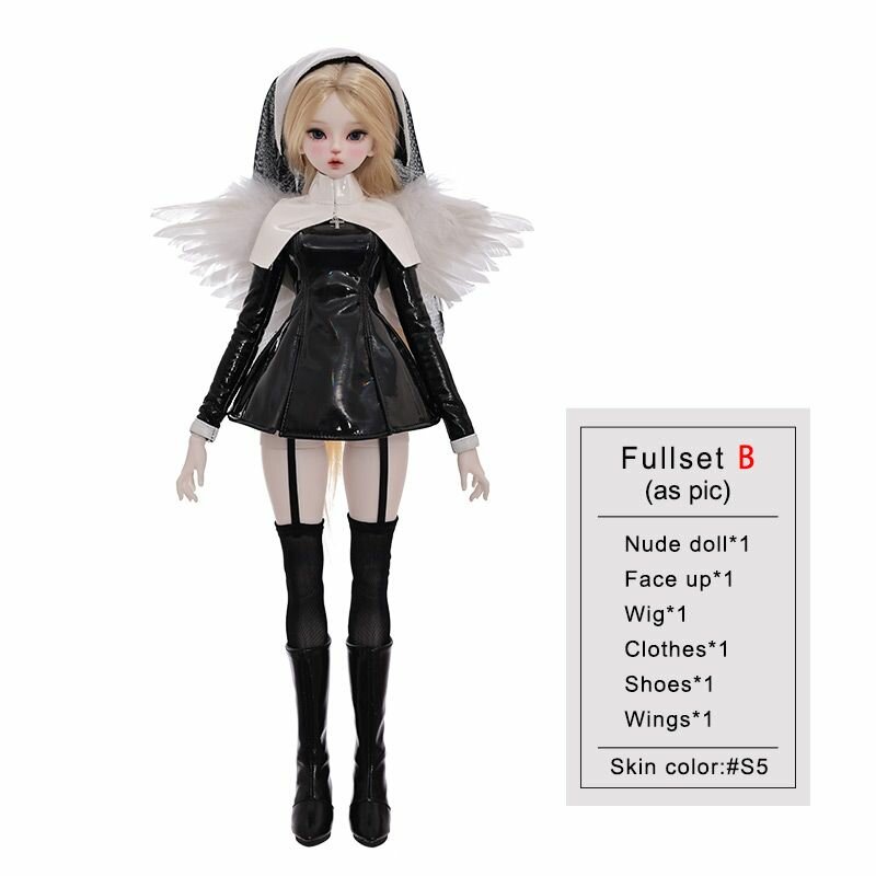 Кукла 1/4 Joan большой грудной мясной ноги Кукла с шаровидными суставами