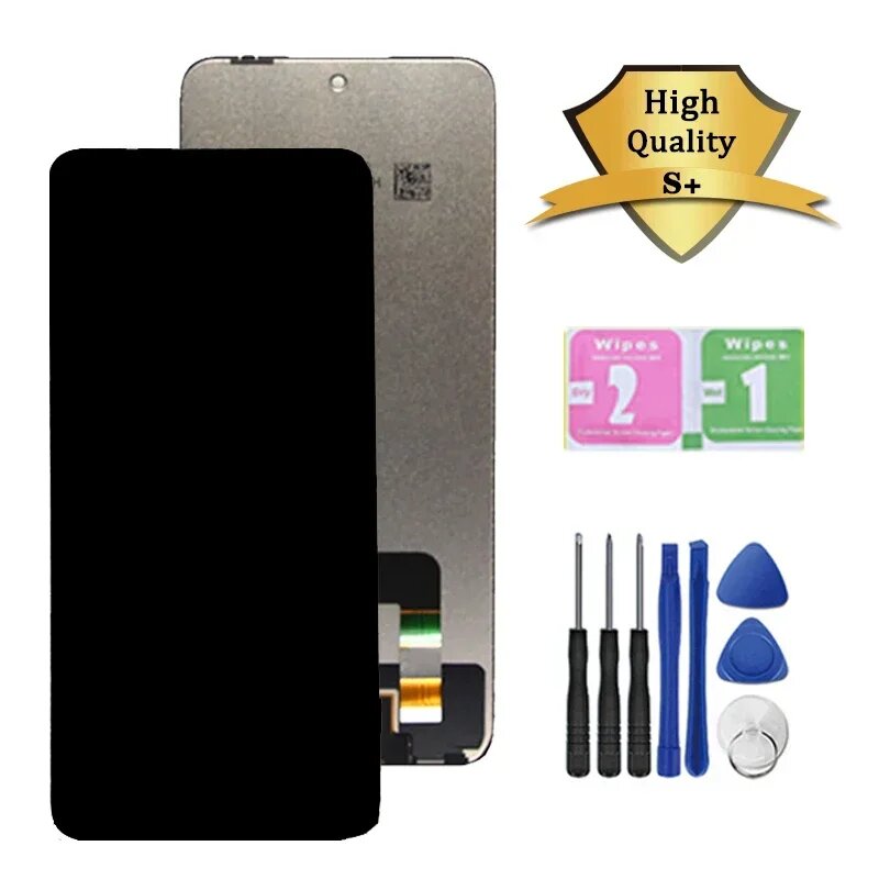 6,79-дюймовый высококачественный ЖК-дисплей для Xiaomi Redmi 12, 23053RN02A, Black no Frame