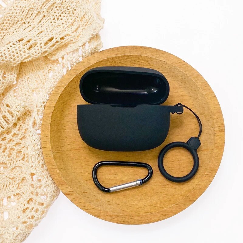 Чехол для наушников JBL Wave 200 TWS, силиконовый чехол для беспроводных наушников с Bluetooth, чехол для наушников JBL Wave 200 с ремешком на палец