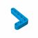 Gobricks Liftarm L-Shape Синий 3x5