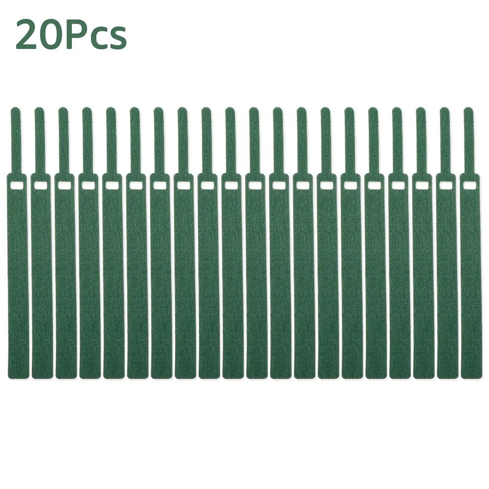 Кабельный органайзер, держатель для намотки проводов для наушников, шнур для мыши, Aux USB-кабель, стяжки для проводов, защита кабеля, 20 шт. Green-20Pcs