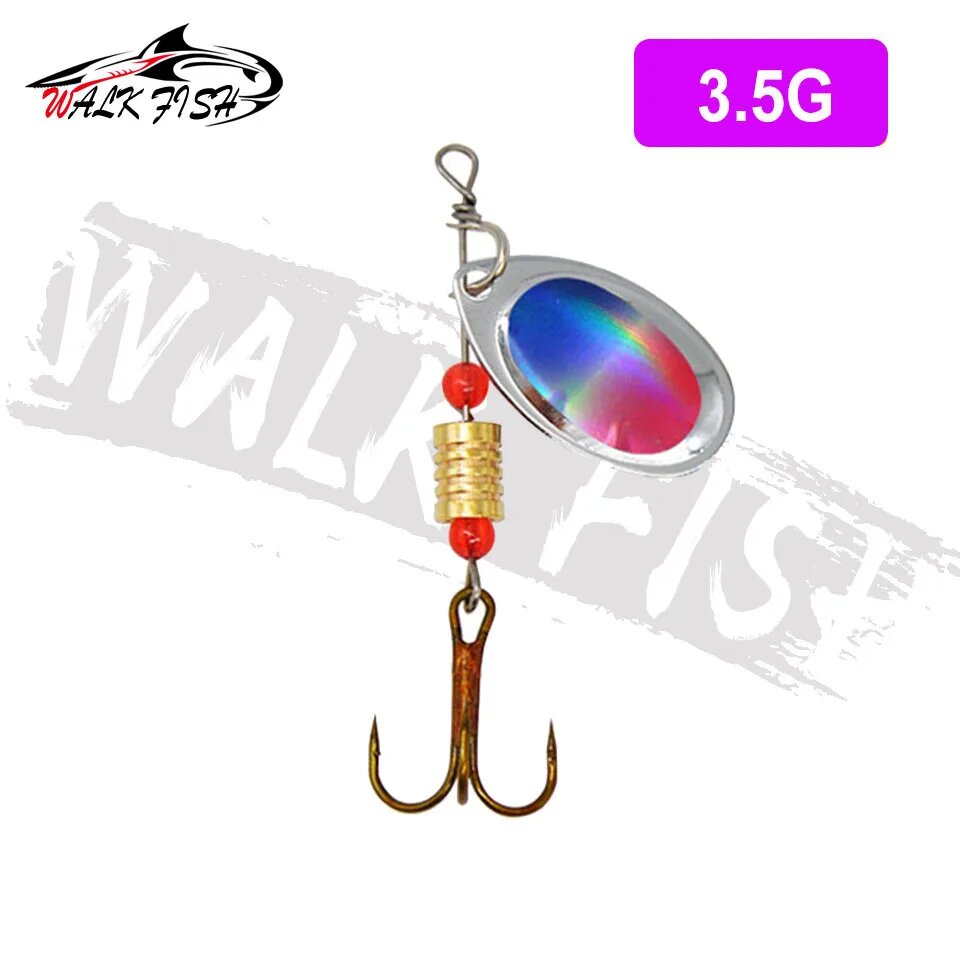 WALK FISH Спиннер приманка 3г/3,5г/4,5г 3.5g