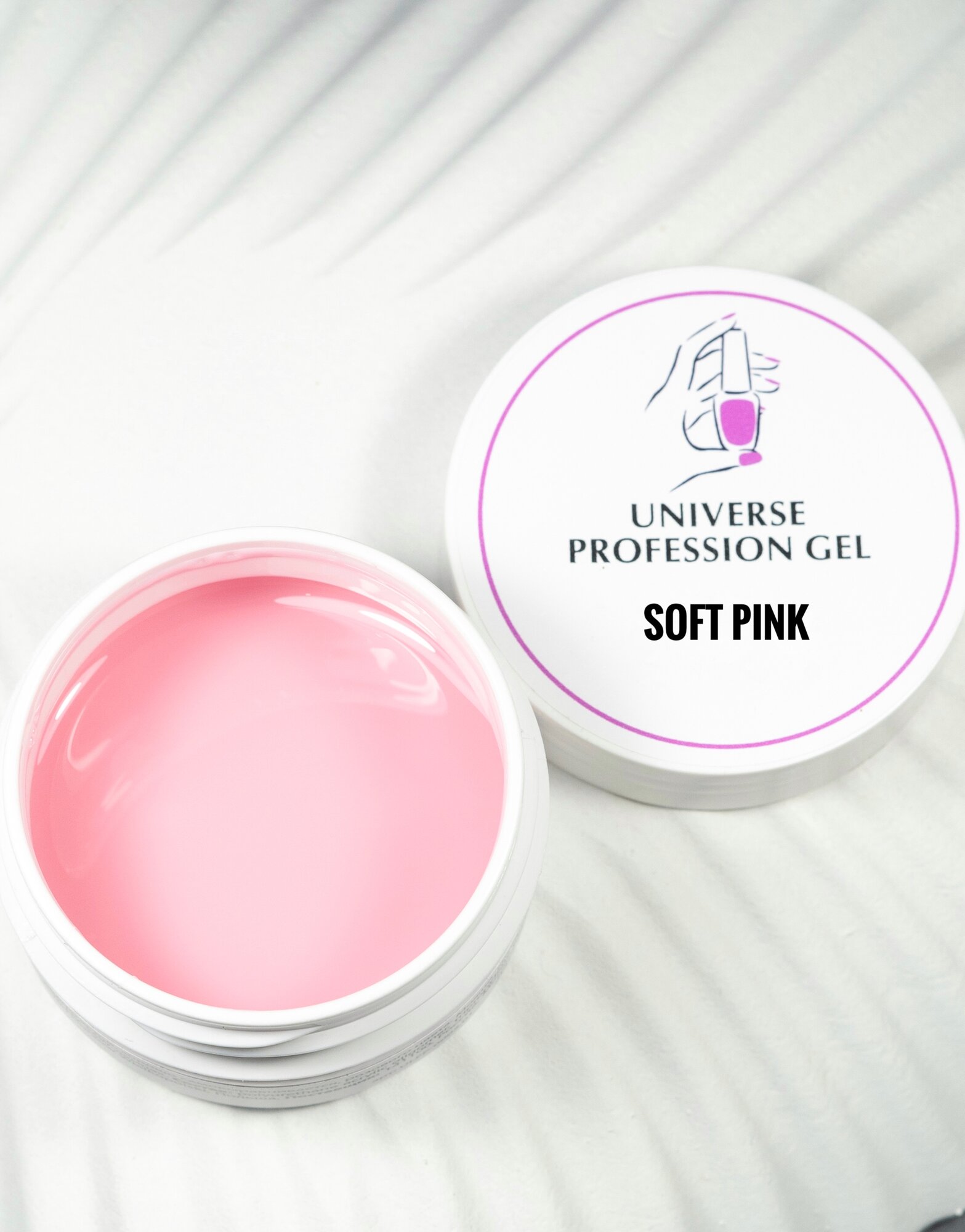 Гель для наращивания и укрепления ногтей Soft Pink 50мл