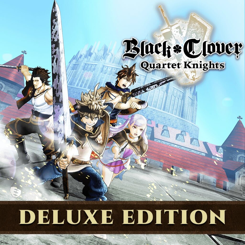 BLACK CLOVER QUARTET KNIGHTS Deluxe Edition для Sony PlayStation | PS4 и PS5 | Игра навсегда | Быстрая доставка (Турция)