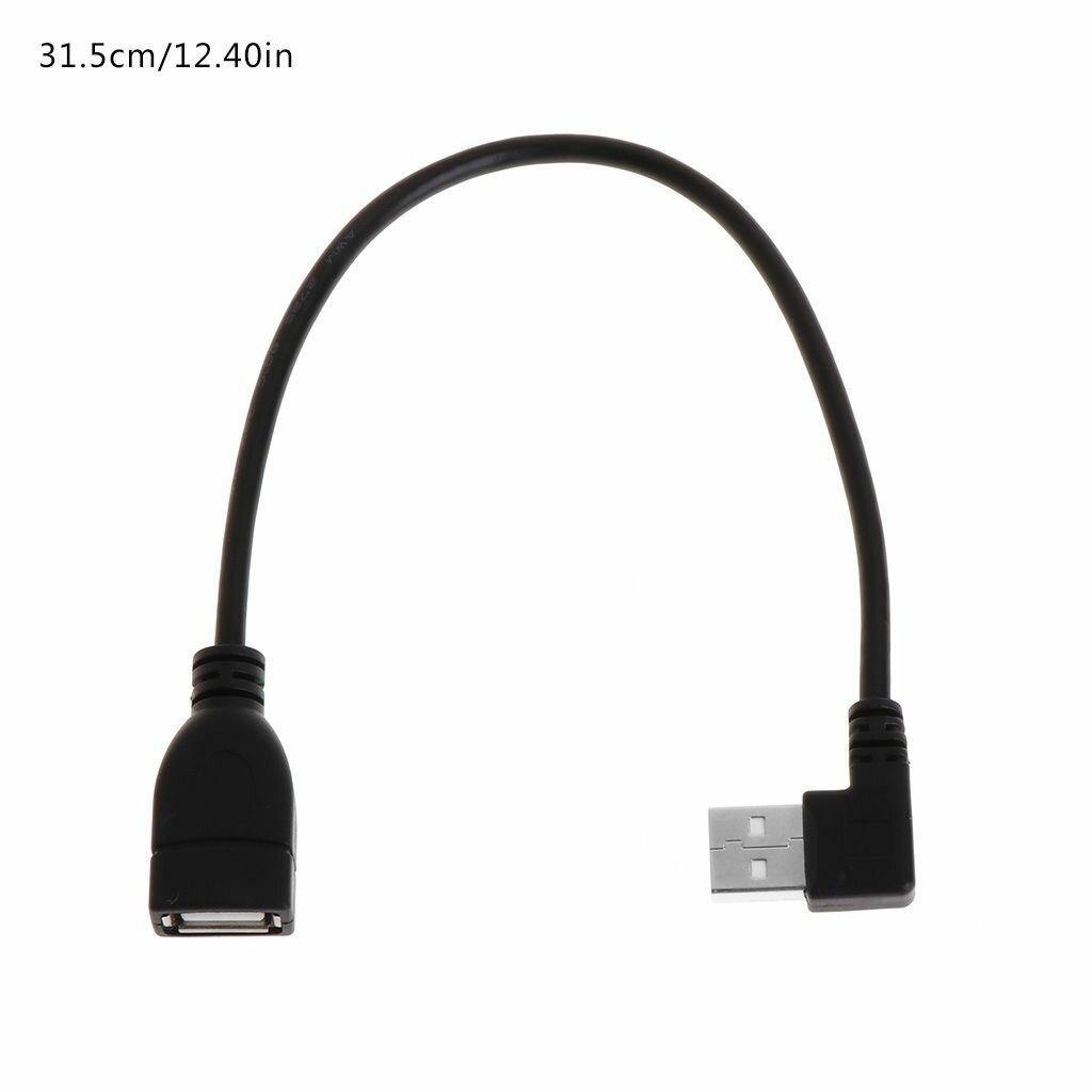 Удлинительный кабель USB 2.0 с угловым разъемом MyPads, тип A