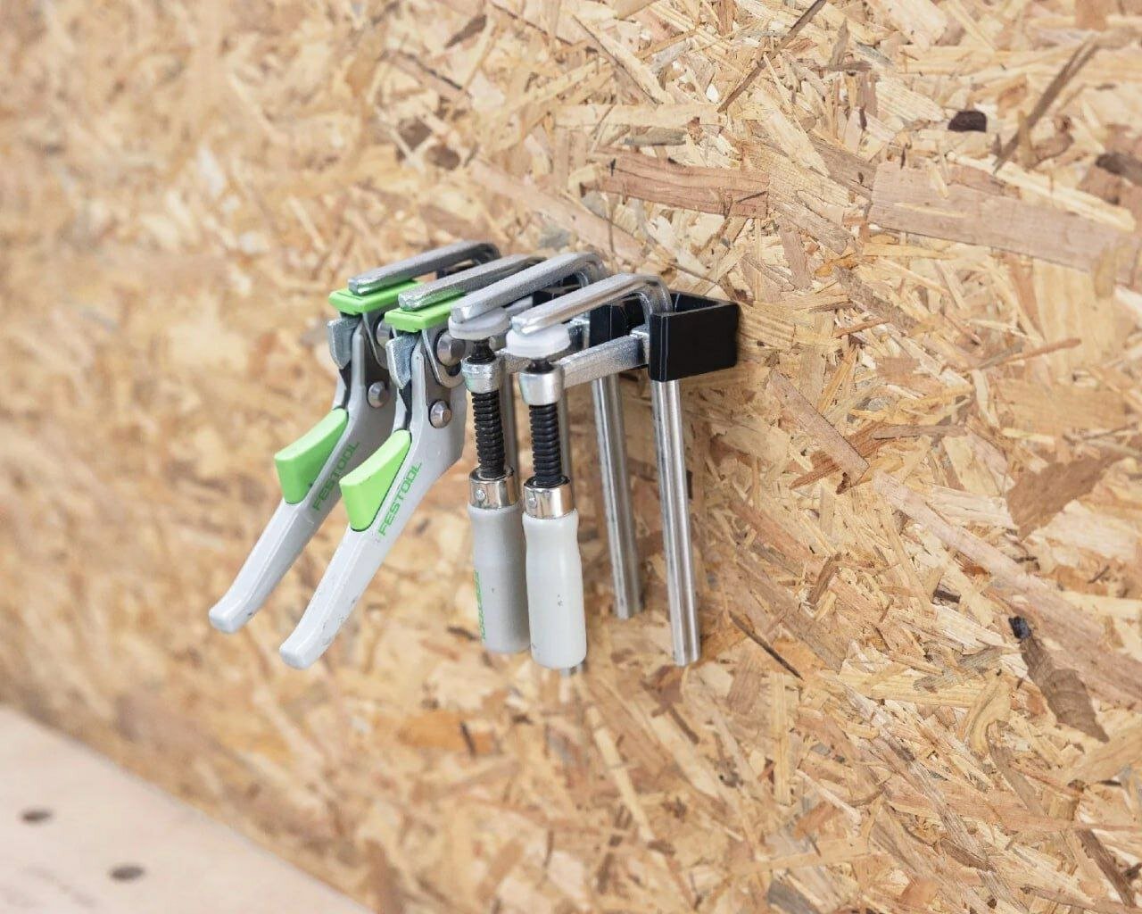 Настенный держатель зажимов/струбцин Festool