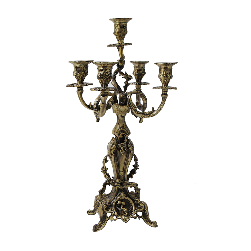 Канделябр антикварный Голфино, Bello De Bronze H 47 см бронза Bello De Bronze KSVA-BP-14033-A