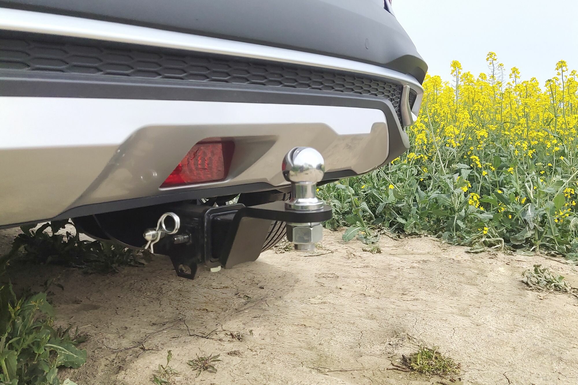 Фаркоп с унив. электрикой Smart, съемный квадрат, KIA Seltos 2020- (паспорт и сертификат) ПТ групп. KST-20-991122.00