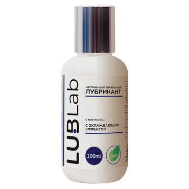 LUBLab 100 мл Анальный лубрикант с охлаждающим эффектом С ментолом