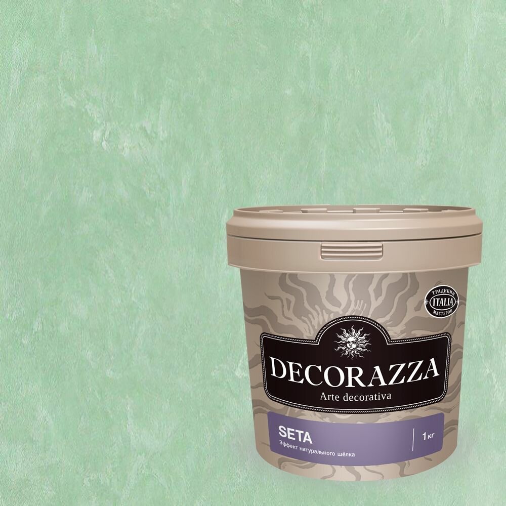 Декоративная штукатурка с эффектом натурального шелка Decorazza Seta (1кг) ST 11-44