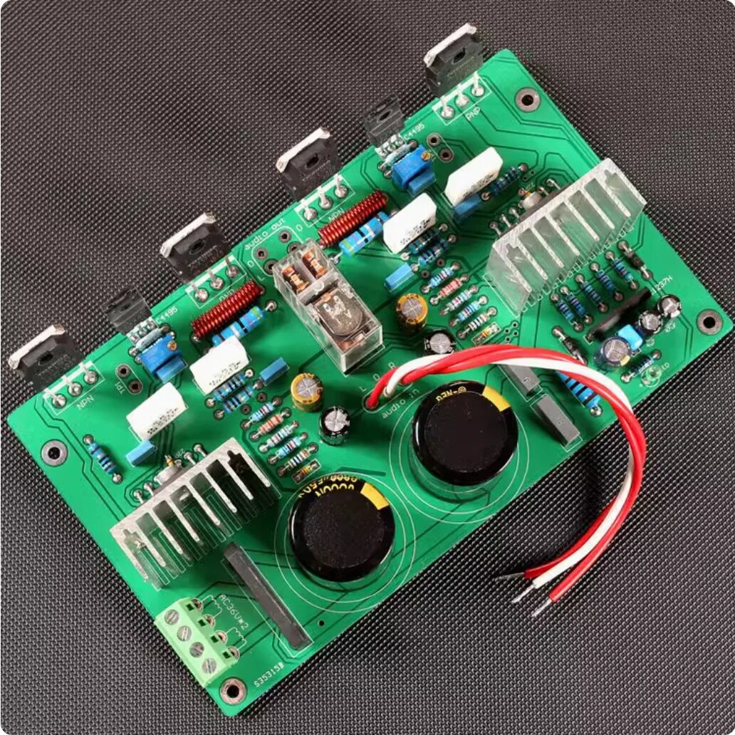 Двухканальный усилитель мощности UPC1298V 80 Вт * 2 finished board