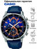 Наручные часы CASIO Edifice, серебряный, черный