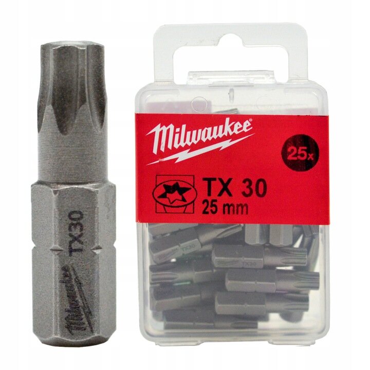 Бита (25 шт; TX30; 25 мм) Milwaukee