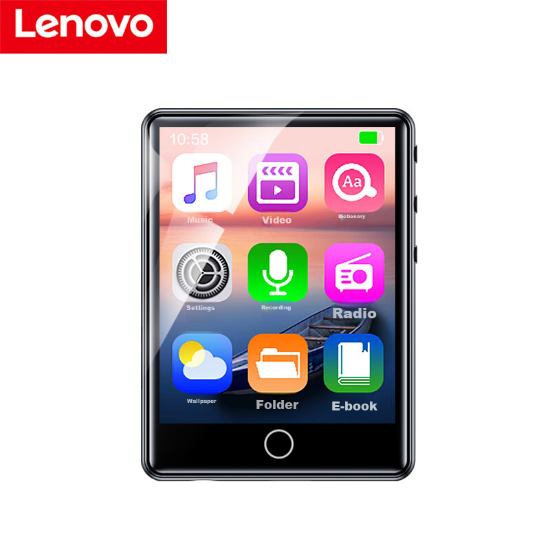 Цифровой плеер Lenovo C5 16GB 2.8-Inch Touchscreen MP4/MP3 Player, Bluetooth HIFI, E-Book Reader, Voice Recorder, black
