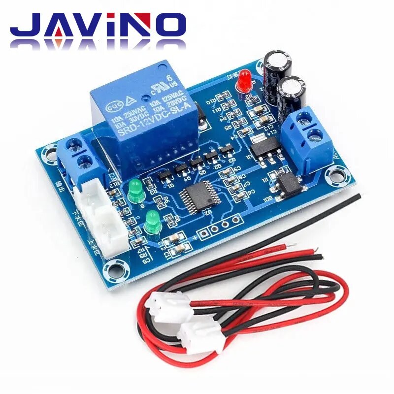 XH-M203 контроллер уровня воды автоматический контроллер уровня воды переключатель уровня воды контроллер водяного насоса 12 В релейный выход