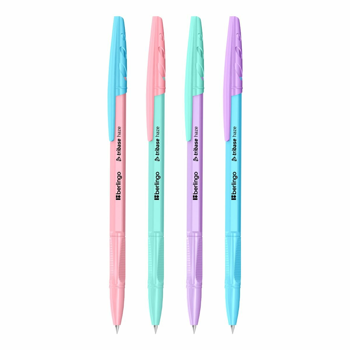 Ручка шариковая Berlingo Tribase haze (0.5мм, синяя) (CBp_70943), 50шт.