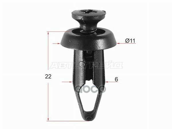 Клипса (подкрылка GM (Продажа по 10шт)) Sat арт. ST-M10952
