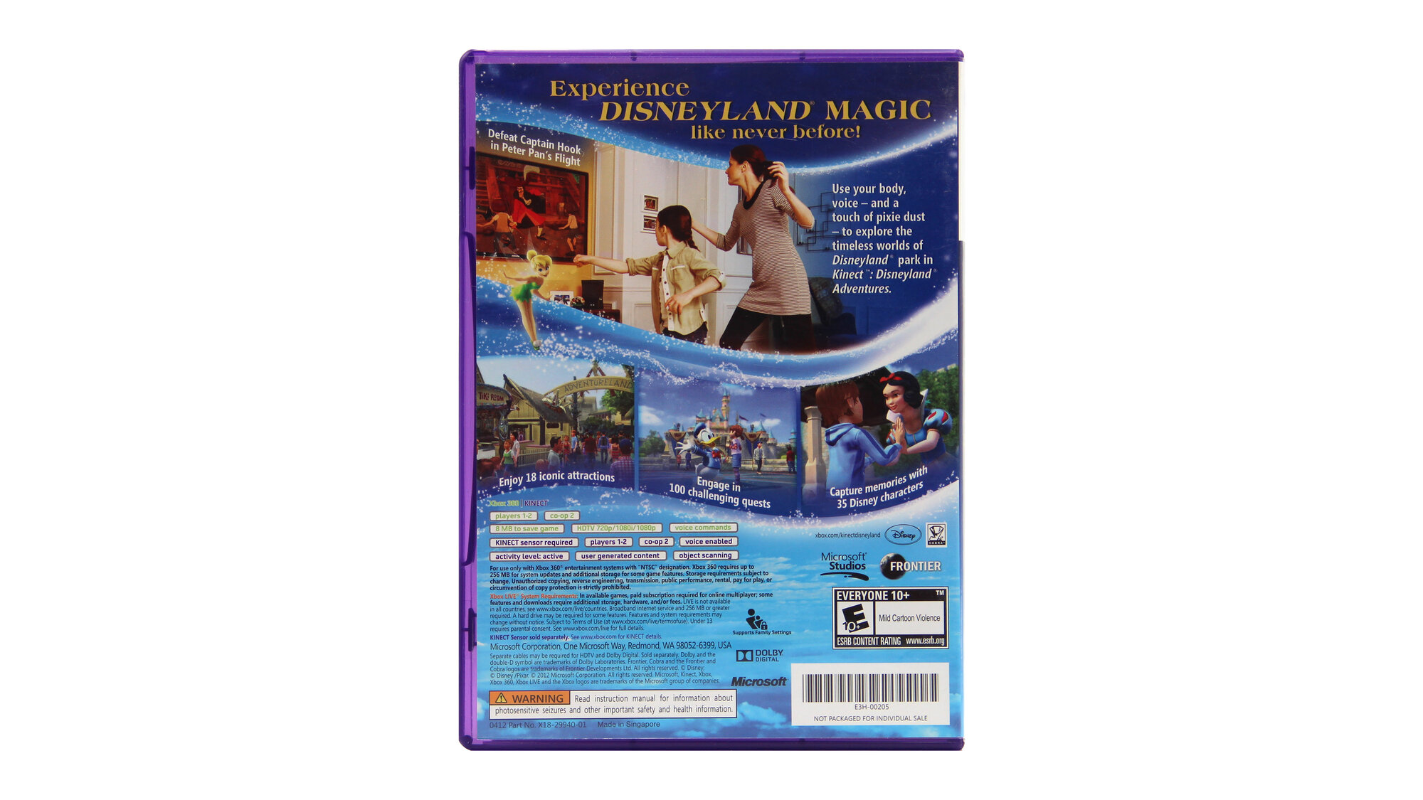 Kinect Disneyland Adventures (Xbox 360, Kinect) — фото 1
