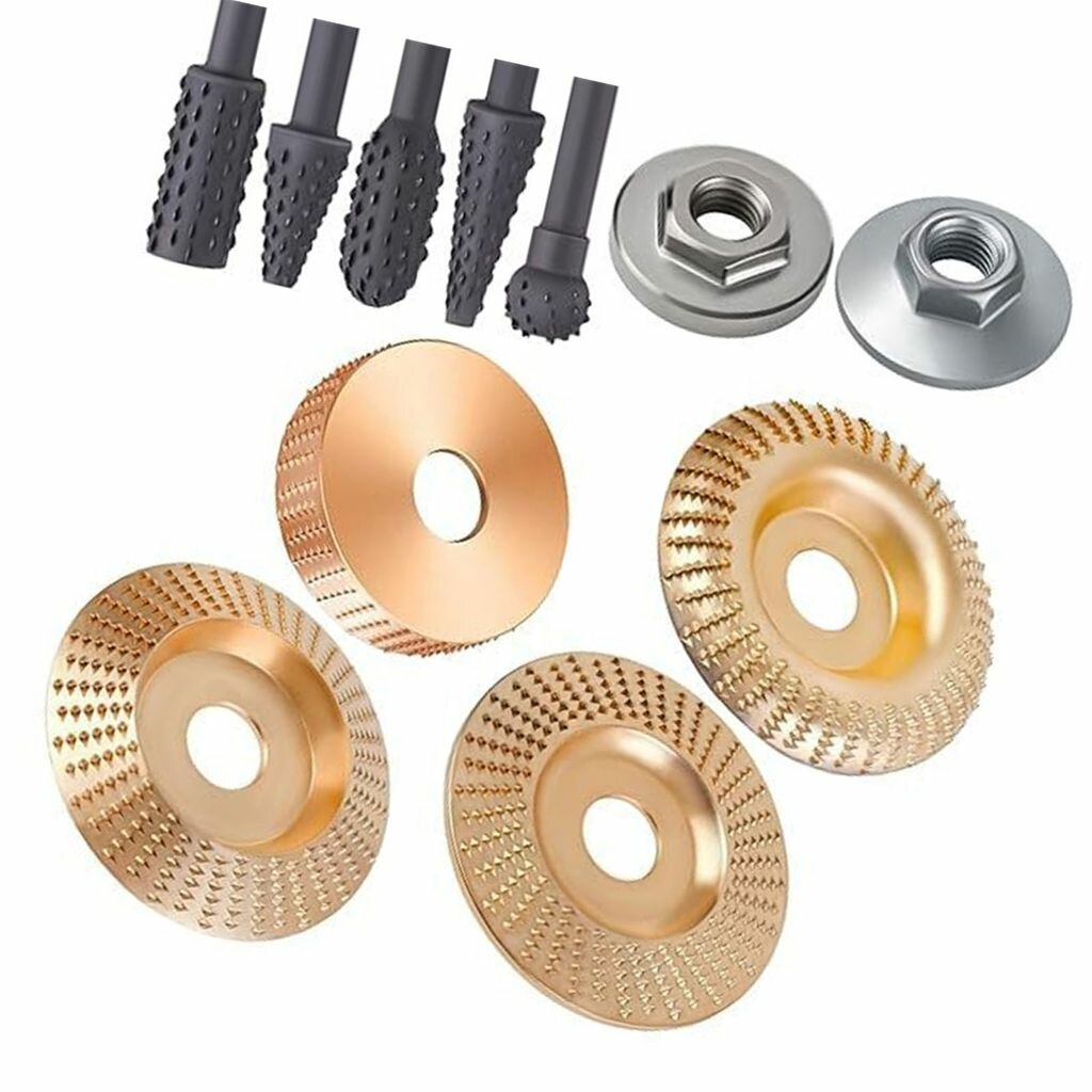 Специальные инструменты для автомобилей, Комплект аксессуаров для угловой шлифмашины - набор 1, 1 комплект