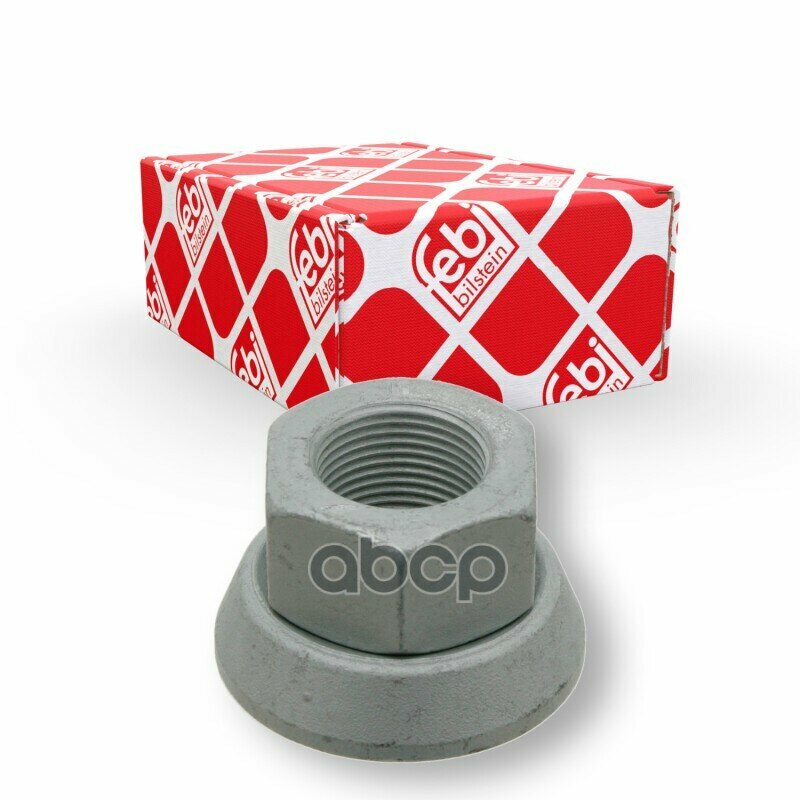 Гайка! колесная с вращающейся юбкой M22x1.5 H=30 SW33 RVI Kerax Febi арт. 24241